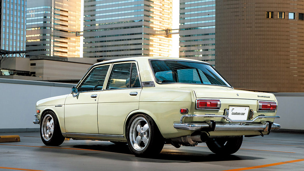 【日本初!?】510にK24を積みなされ〜！ K24を縦置きしたエンジンスワップマシン、ダットサン 510（PL510） | カスタムCAR [カスタムカー] | オールジャンルのカスタムカー ...