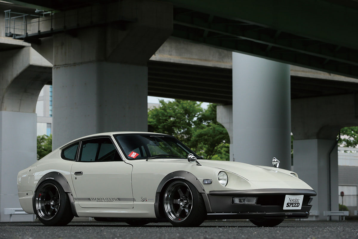 先鋭的次世代デザインのエアロをまとったZ【1】Gノーズとは一味違うロアノーズのインパクト｜スピードフォルム S30 ロングノーズ ...