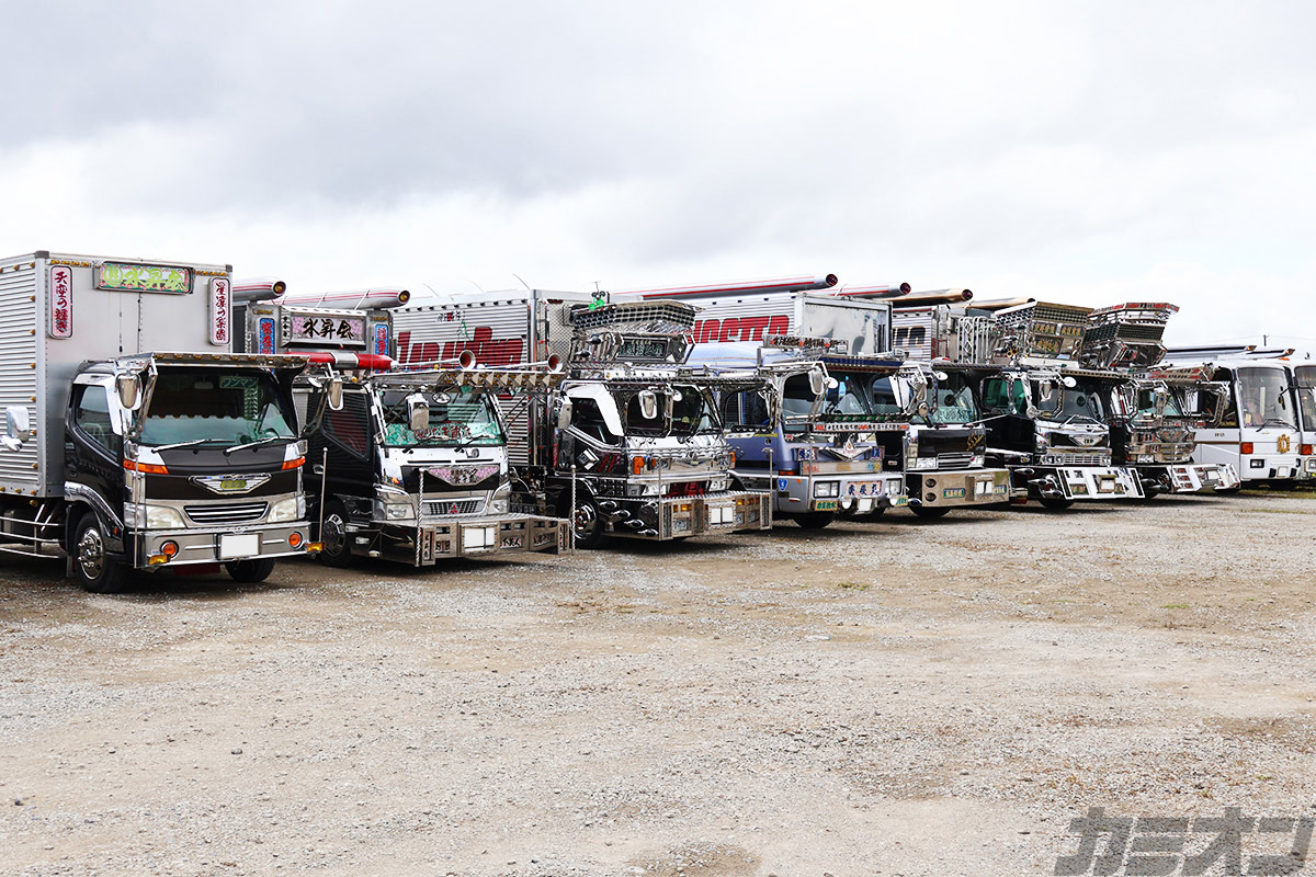 デコトライベント・チャリティ撮影会リポート 被災地復興支援チャリティ撮影会 三陸いろはグループ | カミオン | 全国のトラッカーファンに贈る｜NOSWEB