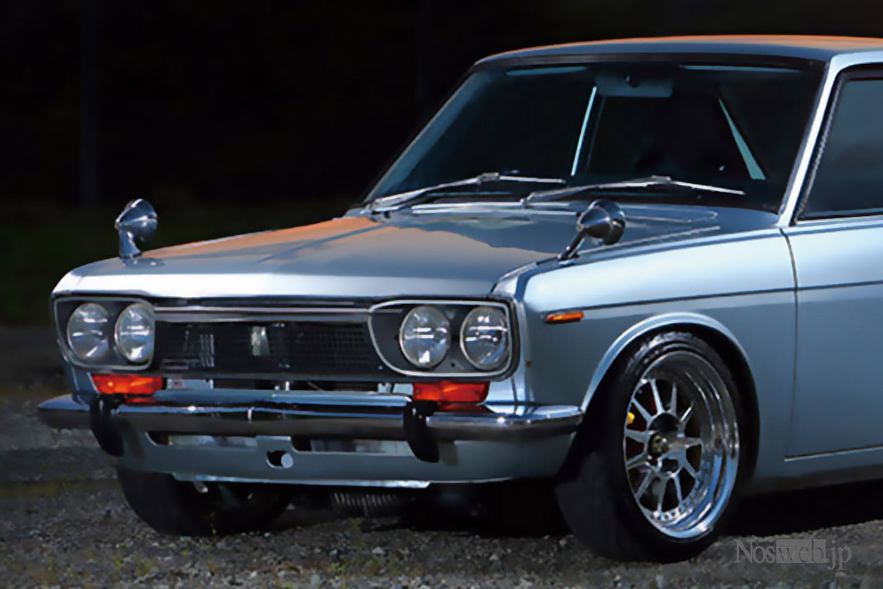 「VTEC」の文字煌めく510【1】日本仕様のみに設定されていた2ドアクーペにアメリカンテイストをプラス｜1971年式 ダットサン ブルーバード クーペ | Nostalgic Hero ...