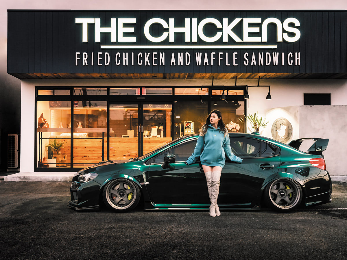 逆にフェンダーから作る発想 (MOONTECH SUBARU WRX STI) | stancemagazine [スタンス] | 大人のシャコタンフリークへ｜NOSWEB