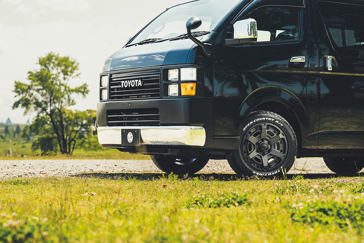 【ハイエースの足元をワイルドに変身！】USテイストなMGホイール最新モデル登場！（ハイエース） | カスタムCAR [カスタムカー] | オールジャンルのカスタムカー大集合｜NOSWEB