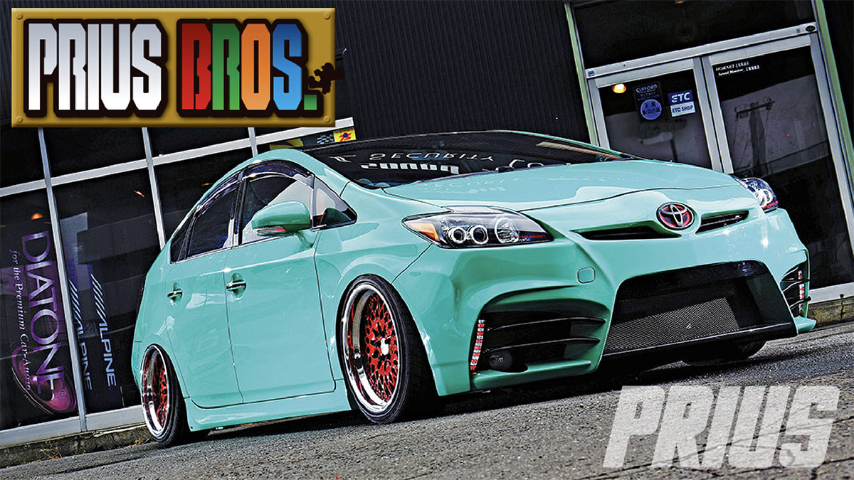 【足元はアメ鍛履き!!】ゴリゴリのUSDMではなく、ほどよいU.S.テイストとI.C.E.を見せつける極上マシンへと仕上げたプリウス | カスタムCAR [カスタムカー] | オールジャンルの ...